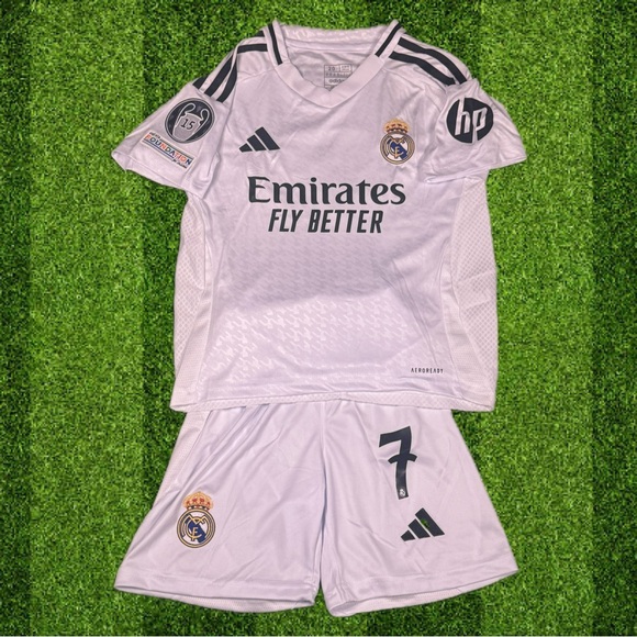 adidas | Shirts & Tops | Adidas Real Madrid Vini Jr 2425 Home Jersey ...